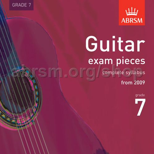 Grade 7 - Guitar Exam Pieces | Tomas Music